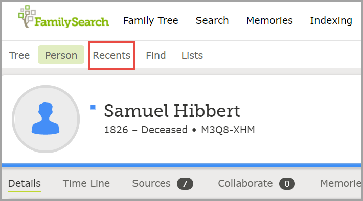 5 Things You Might Not Know About the Family Tree Recents List – The ...