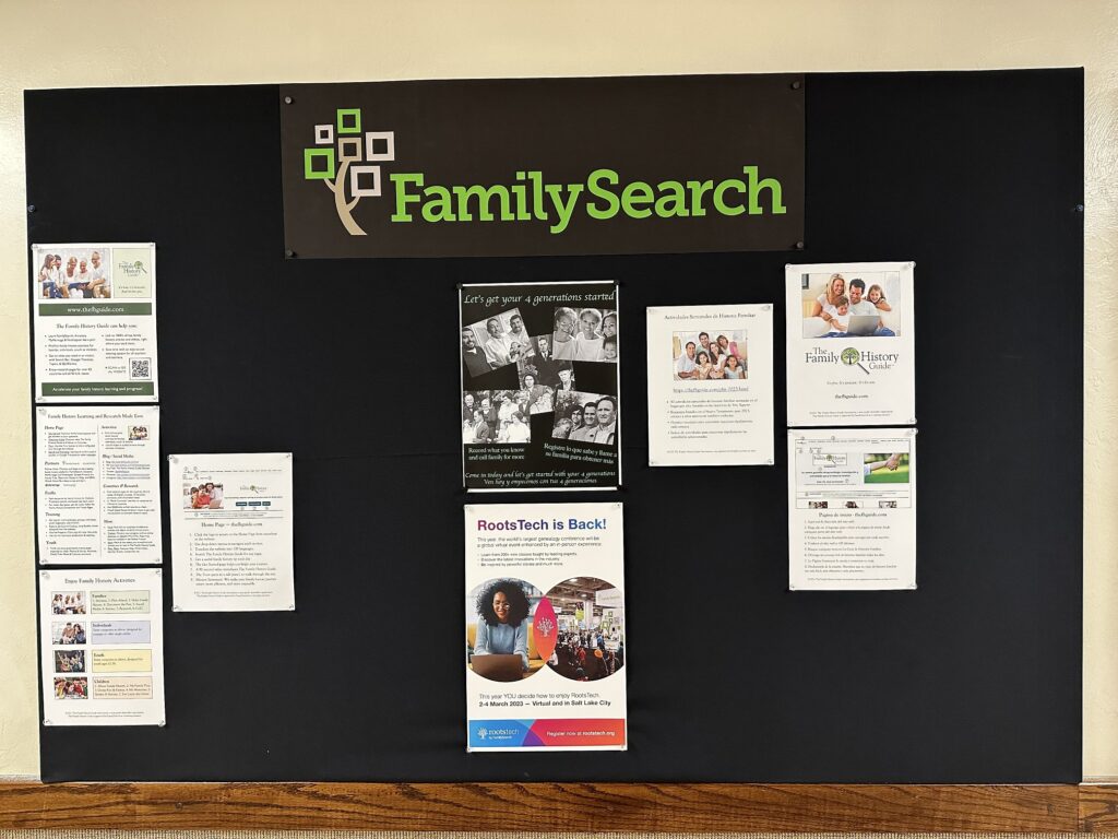 Update: Display Pages and Brochures in The Family History Guide – The ...