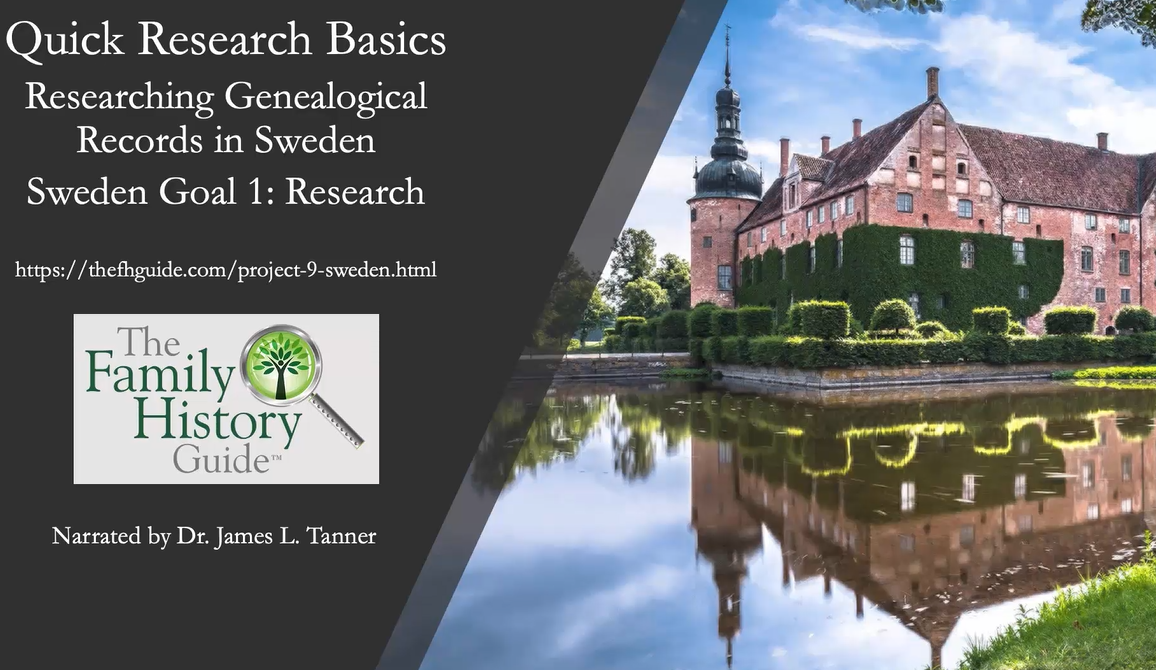 New QRB Video: Research in Sweden – The Family History Guide Blog